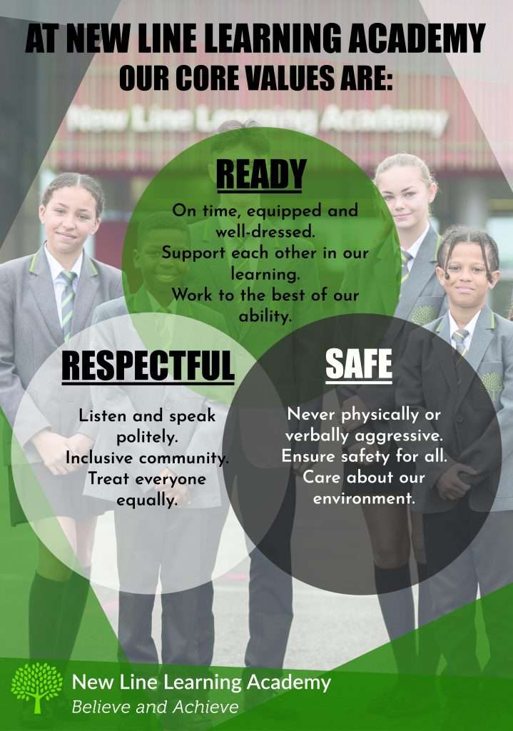 New Line Learning Academy - Our Ethos